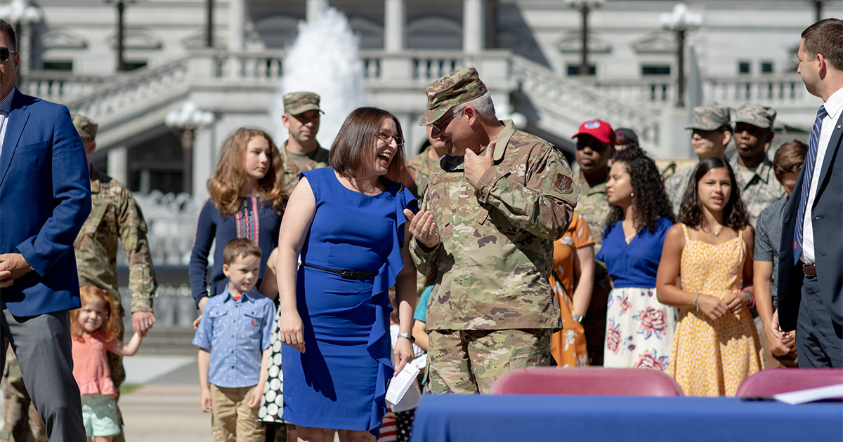 Senator Lindsey Williams Joins Governor Tom Wolf at Military Family ...
