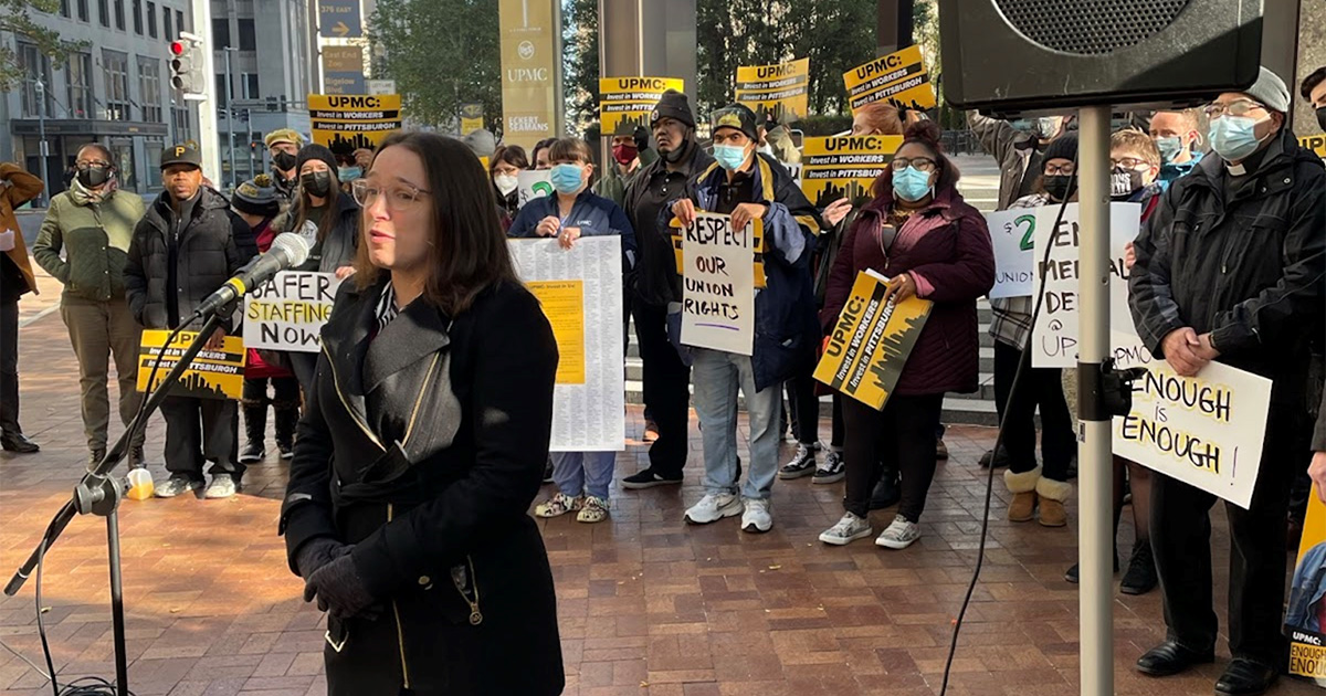 Senator Lindsey M. Williams Releases Statement Supporting Striking UPMC ...
